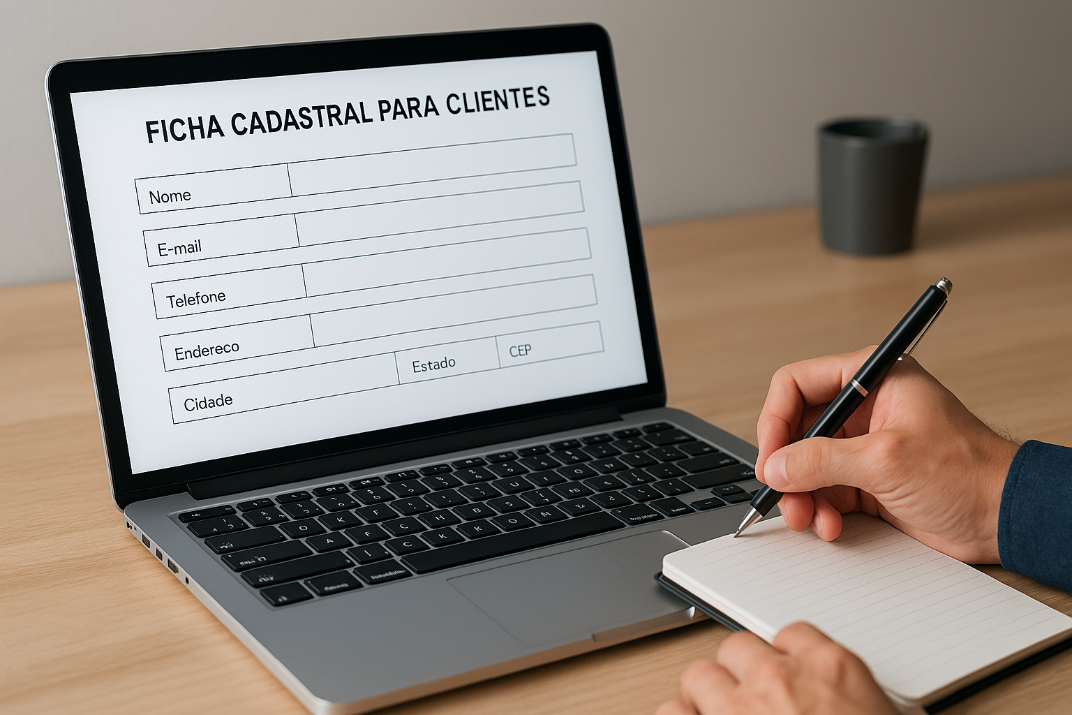 Ficha Cadastral Para Clientes: como criar, preencher e...