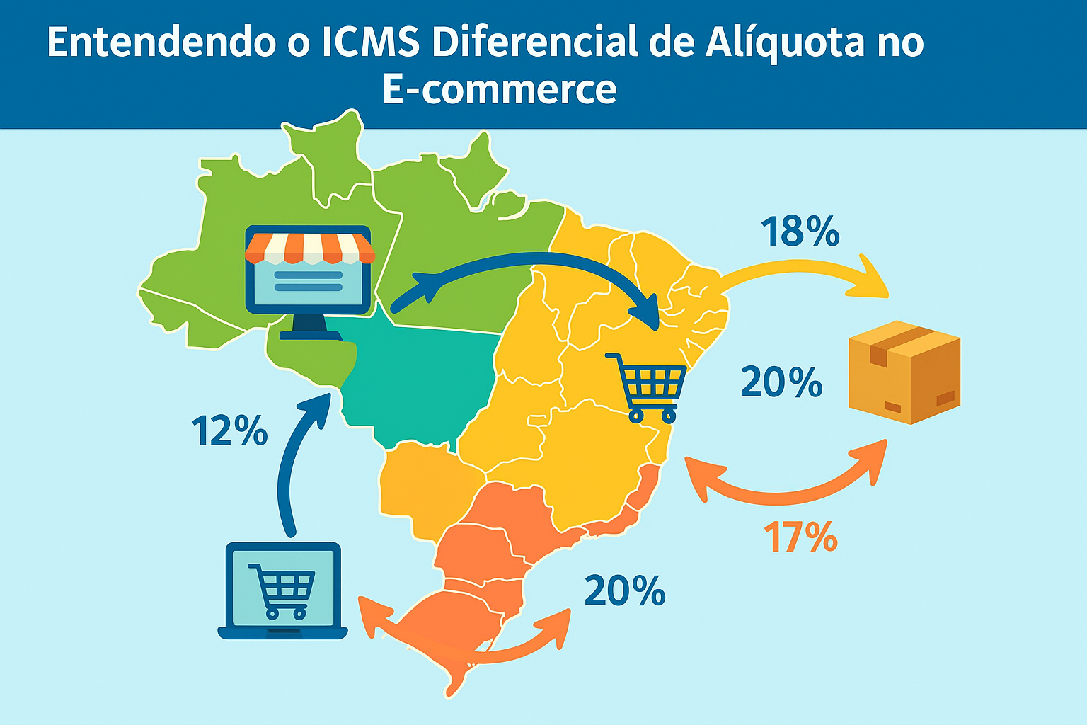 ICMS Diferencial de Alíquota: entendendo e calculando o...
